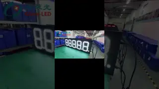 LED Gas Station Sign