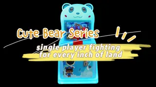 Kids Interactive Target Game Arcade Machine Gameplay Video Coin Operated Game Machine