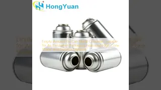 Custom Durable Aerosol Tin Cans for Premium Packaging