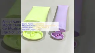 Oval Cosmetic Tube for Sunscreen and BB Cream Packaging