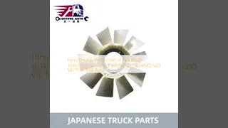 Hino 500 Victor J08E Fan Blade Replacement 16361 E0530