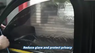 Privacy Car Window Solar Film, Anti Glare UV Protection Window Tint for Vehicle