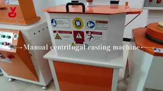 manual centrifugal casting machine