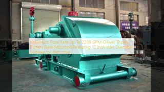 High Flow Oilwell Triplex Pumps 2200 GPM Industrial Solution