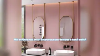 Modern LED Bathroom Mirror Cabinet with Storage Solution