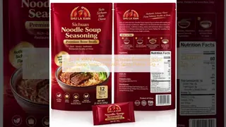 Authentic Sichuan Bone Broth Noodle Soup Seasoning