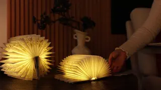 Forbidden City Book Lamp Elegant Eco Friendly Nightlight