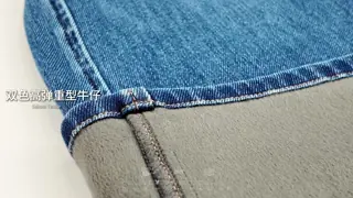 Durable 10 3oz Sulphur Black Denim Fabric for Daily Wear