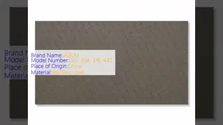 Premium Matte Etched Stainless Steel Decorative Wall Panels