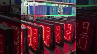 Gas Station LED Sign