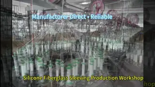 Silicone Fiberglass Sleeving Production Workshop