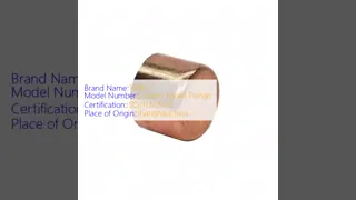 HVAC K65 Copper End Cap Leak Proof Solder Fitting