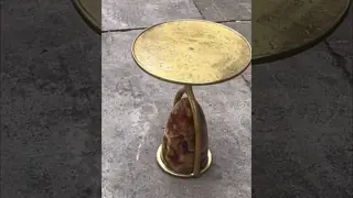 Luxury Italian Marble Side Table for Modern Living Rooms