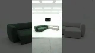 Minimalist Desgin Electric Sofa Bed Multi Function slide out sofa bed For Living Room