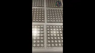 Decorative Metal Mesh Laminated Glass For Design
