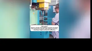 HFTR-30000 Servo Capacitor Discharge Spot Welding Machine