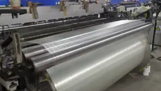 Heavy Duty Fire Resistant Fiberglass Fabric with Steel Wire