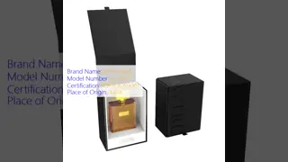 Custom Luxury Perfume Gift Boxes with Window Display