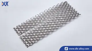 99.9% High Purity Pure Nickel Hexagonal Expanded Mesh, Acid & High Temp Resistant Nickel Expanded Me