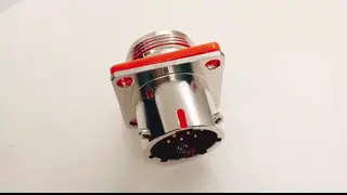 High Reliability Y11P-1210ZJ10 Gold Plated Aviation Connector for Test & Automation