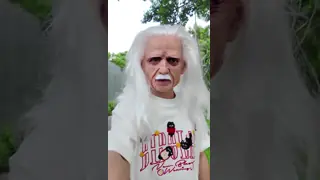 Realistic Old Man Latex Mask with White Hair & Beard for Halloween Cosplay