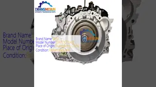 Bestune T77 Hongqi H5 7DCT220 Valve Body Repair Solution