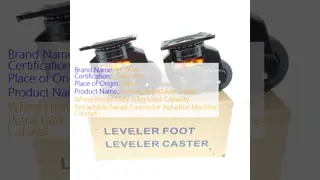Heavy Duty Leveling Casters for Industrial Machines