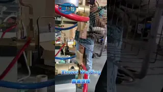 Welding metal basket with row welding machine