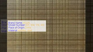 Premium Matte Gold Stainless Steel Decorative Wall Panels