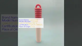 D19mm Lip Gloss Tube With Hanging Cap Cosmetic Packaging