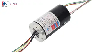 Compact Solid Shaft Slip Ring for 360 Degree Rotation