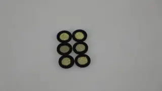 Compact Edge Wrapped Stainless Steel Mini Filter Screen Disc
