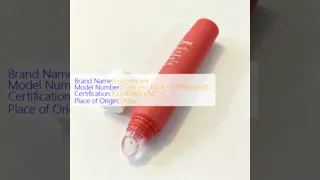 D19mm Lip Gloss Tube With TPE Applicator For Cosmetic Brands