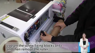 KECAI DTF Film installation tutorial