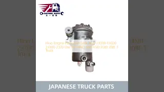 Hino 500 Fuel Filter Assy 23300 E0020 Replacement