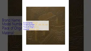 Scratch Resistant Matte Stainless Steel Decorative Panels