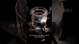 Quartz Glass Reactors For Lab Chemical Experiment
