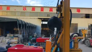 4-wheel tire drilling rig
