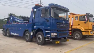 Heavy Duty Shacman 8x4 Wrecker Truck Factory Direct Sale