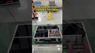10kV ZnO Arrester Standard Test Demo