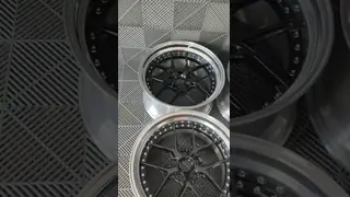 BMW X5 M F95 Custom 2-PC Rims Polished Lip and Gloss Black