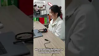 Noise vs  Clarity  BS29 Headset ENC Noise Cancellation Test#headset #manufacturer #noisecancelling