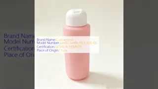 400ml HDPE Lotion Bottle Durable Cosmetic Packaging