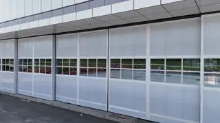 Heavy Duty Industrial Warehouse Folding Doors