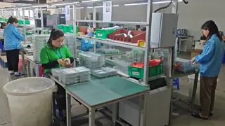 Battery cell production video.