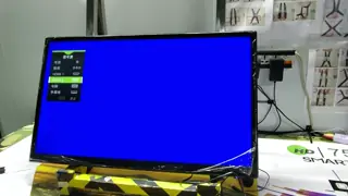 32 inch tempered glass TV