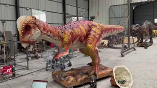 Realistic 6m Pachycephalosaurus Animatronic Dinosaur Model