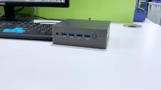 Intel N100 Processor Dual LAN Mini PC With Four USB DDR4 46GB RAM For Home Office