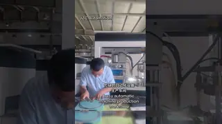 Automatic Machine Busy Production Workshop
