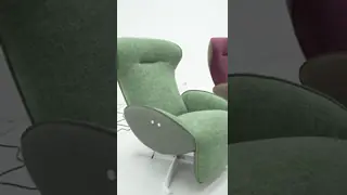Upholstery Fabric Electric Rocking Chair Recliner Sleek Design electric recliner lounge